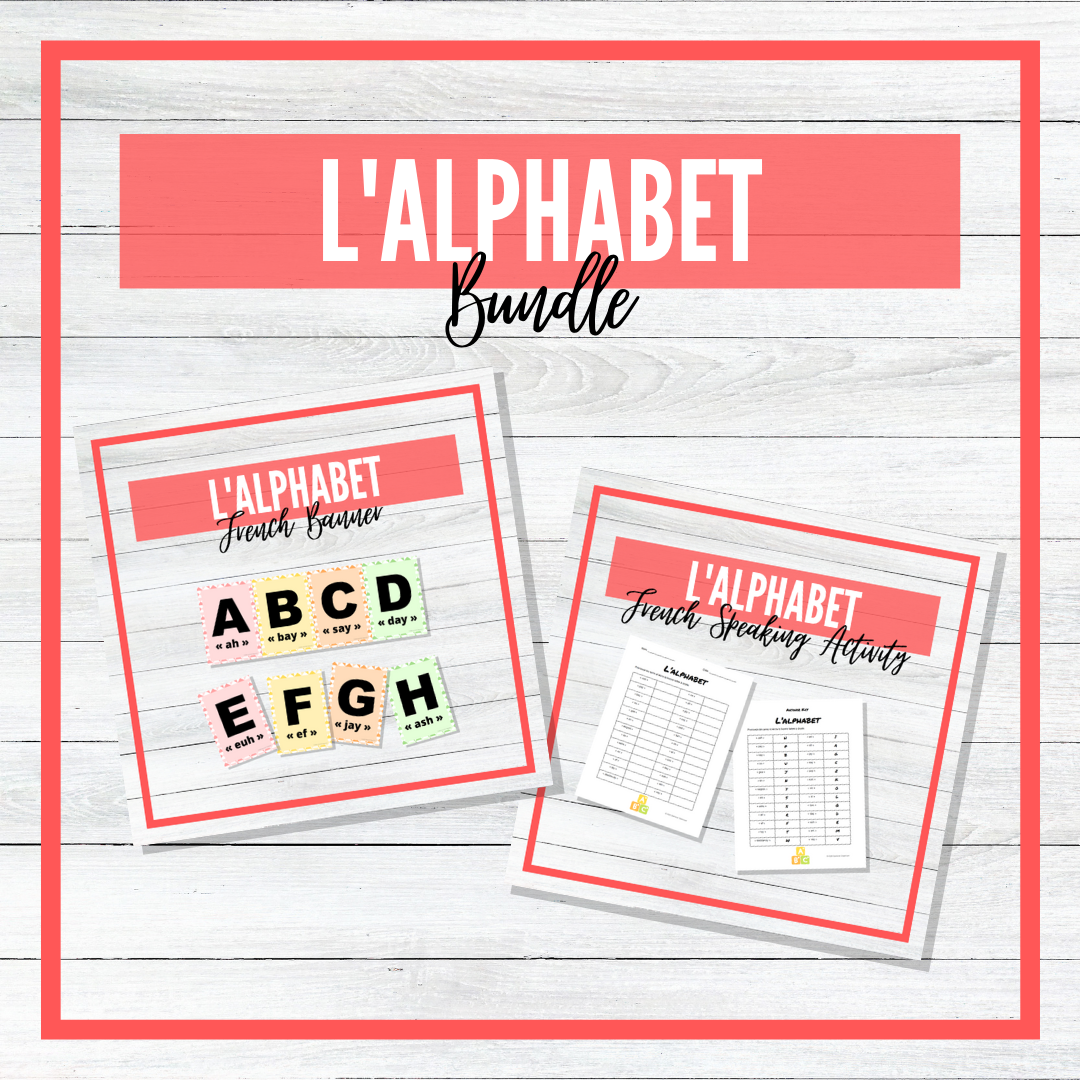 French Alphabet - BUNDLE! – Clements' Classroom