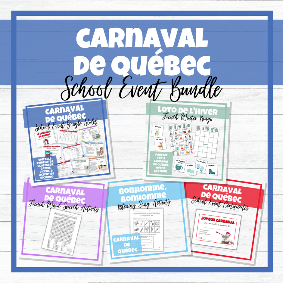 Core French and Planning Time Resources – Clements' Classroom