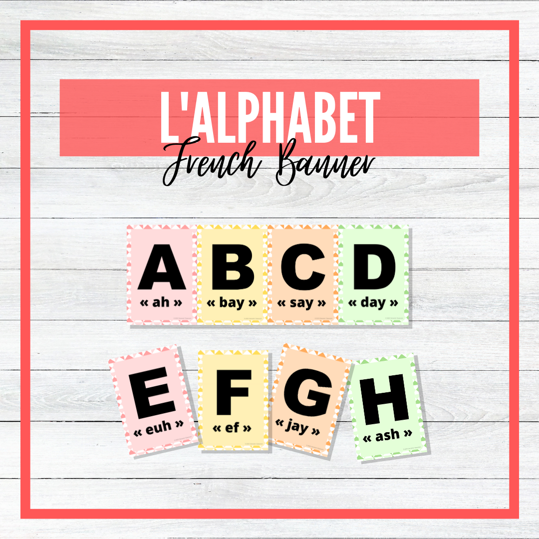 French Alphabet - BUNDLE! – Clements' Classroom